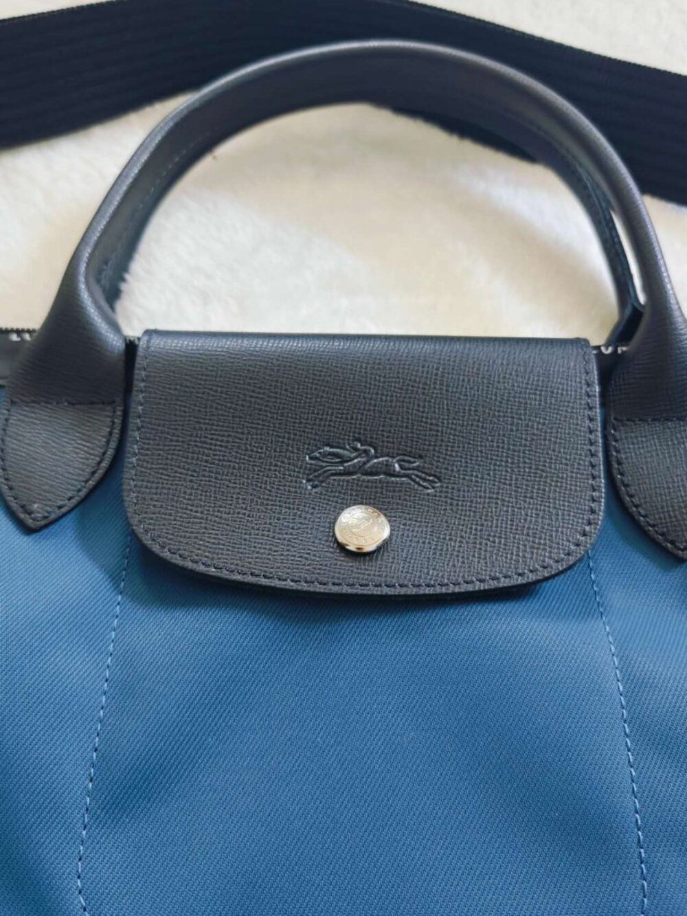 Longchamp | Bags | Nwt Longchamp Le Pliage Energy L Handbag Dark Purple ...